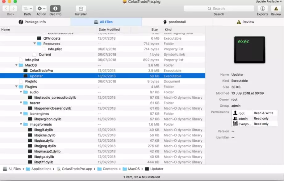 2018年影响MAC-OS的恶意软件(含APT)汇总报告 – 作者:黑鸟-安全小百科